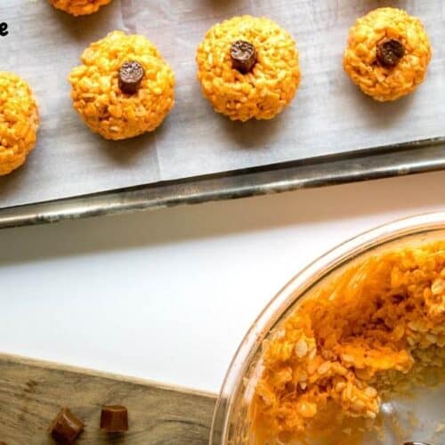 Pumpkin Rice Krispie Treats Recipe - DIY and Fun