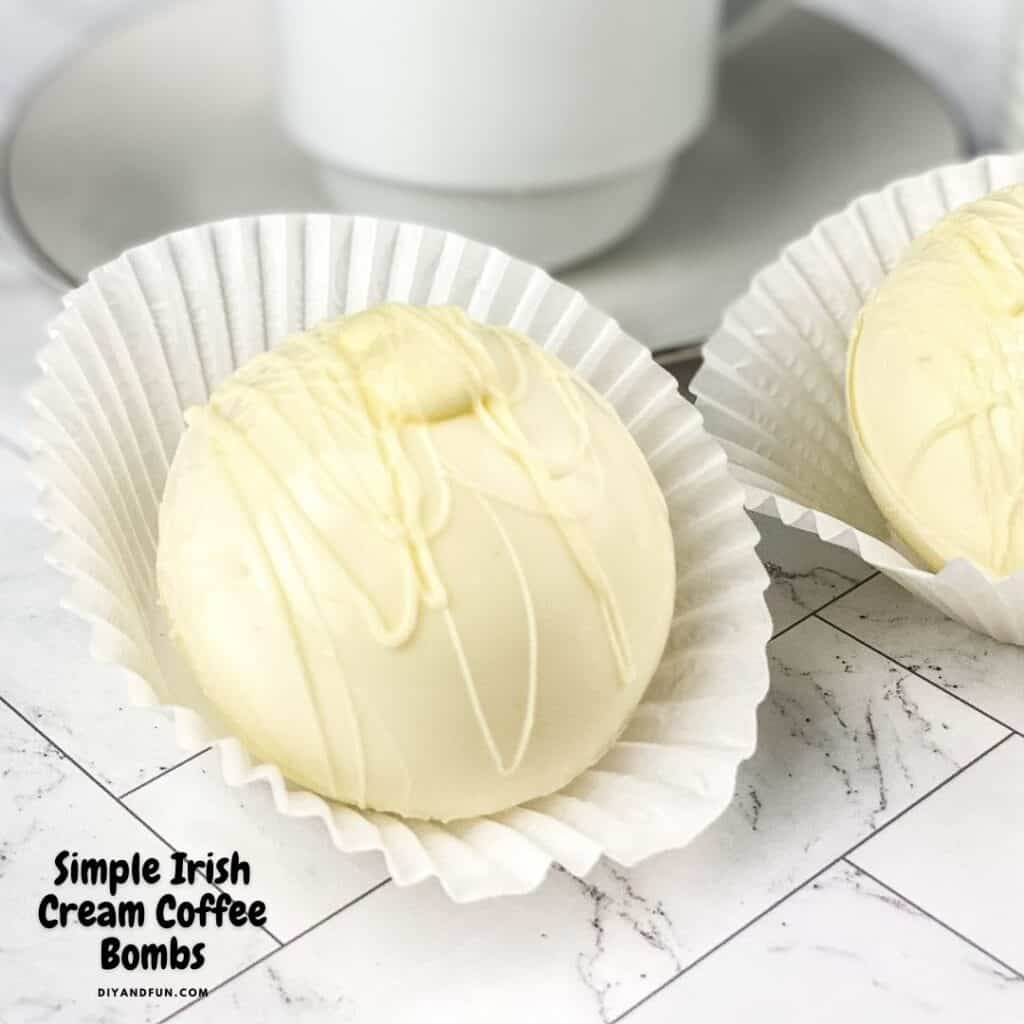 Simple Irish Cream Coffee Bombs - DIY and Fun