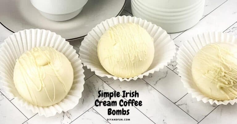 Simple Irish Cream Coffee Bombs - DIY and Fun