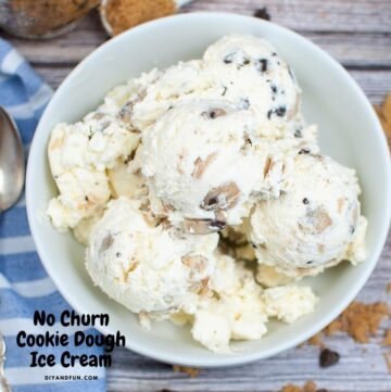 No Churn Cookie Dough Ice Cream - DIY and Fun