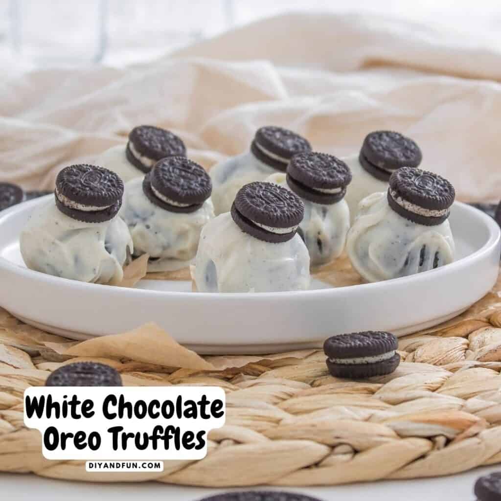 White Chocolate Oreo Truffles - DIY and Fun