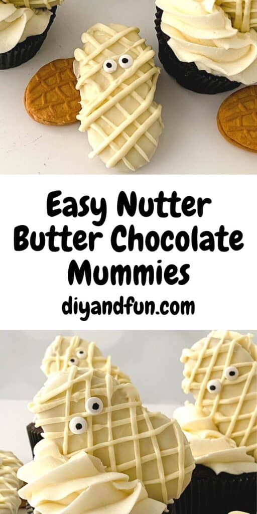Easy Nutter Butter Chocolate Mummies - DIY and Fun