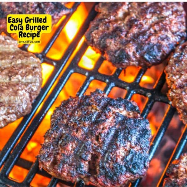 Easy Grilled Cola Burger Recipe - DIY and Fun