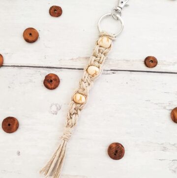 How to Make a Macrame Keychain - DIY and Fun