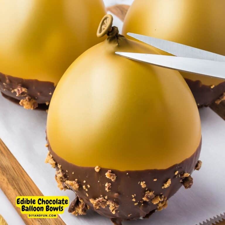 Edible Chocolate Balloon Bowls - DIY and Fun