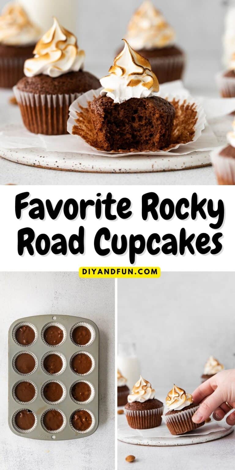 Favorite Rocky Road Cupcakes - DIY and Fun