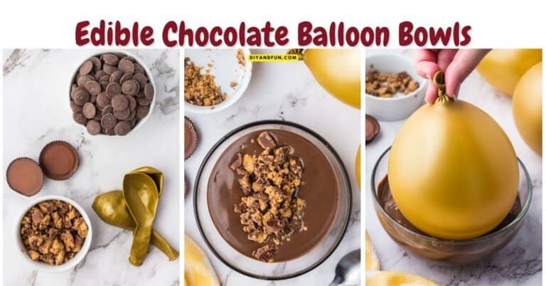 Edible Chocolate Balloon Bowls - DIY and Fun